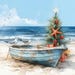 10 Nautical Christmas Clipart Bundle, Coastal Xmas Illustrations ...