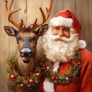 13 Christmas Friends Clipart Bundle, Friendship Xmas Illustration ...