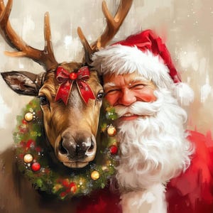 13 Christmas Friends Clipart Bundle, Friendship Xmas Illustration ...