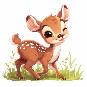 14-cute-kawaii-baby-fawn-clipart-bundle-little-fawn-images-printable