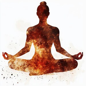 14 Meditation Clipart Bundle, Yoga Clipart Images, Meditating ...