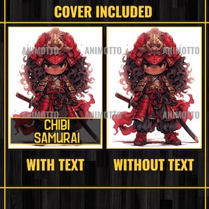 Chibi Samurai Anime Chibi Adult Coloring Book 70 Coloring Page, Anime ...