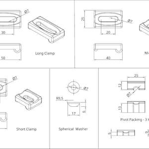 CNC Clamp STL File - Etsy