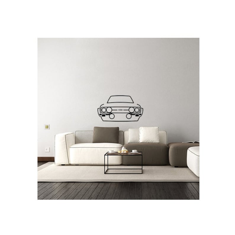 Ford Escort Mk2 Rally SVG Graphic, Man Cave Wall Art or Toolbox Sticker ...