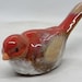 Vintage Ceramic Red Bird Figurine, Scandinavian Style, 1950s. Rare Find ...