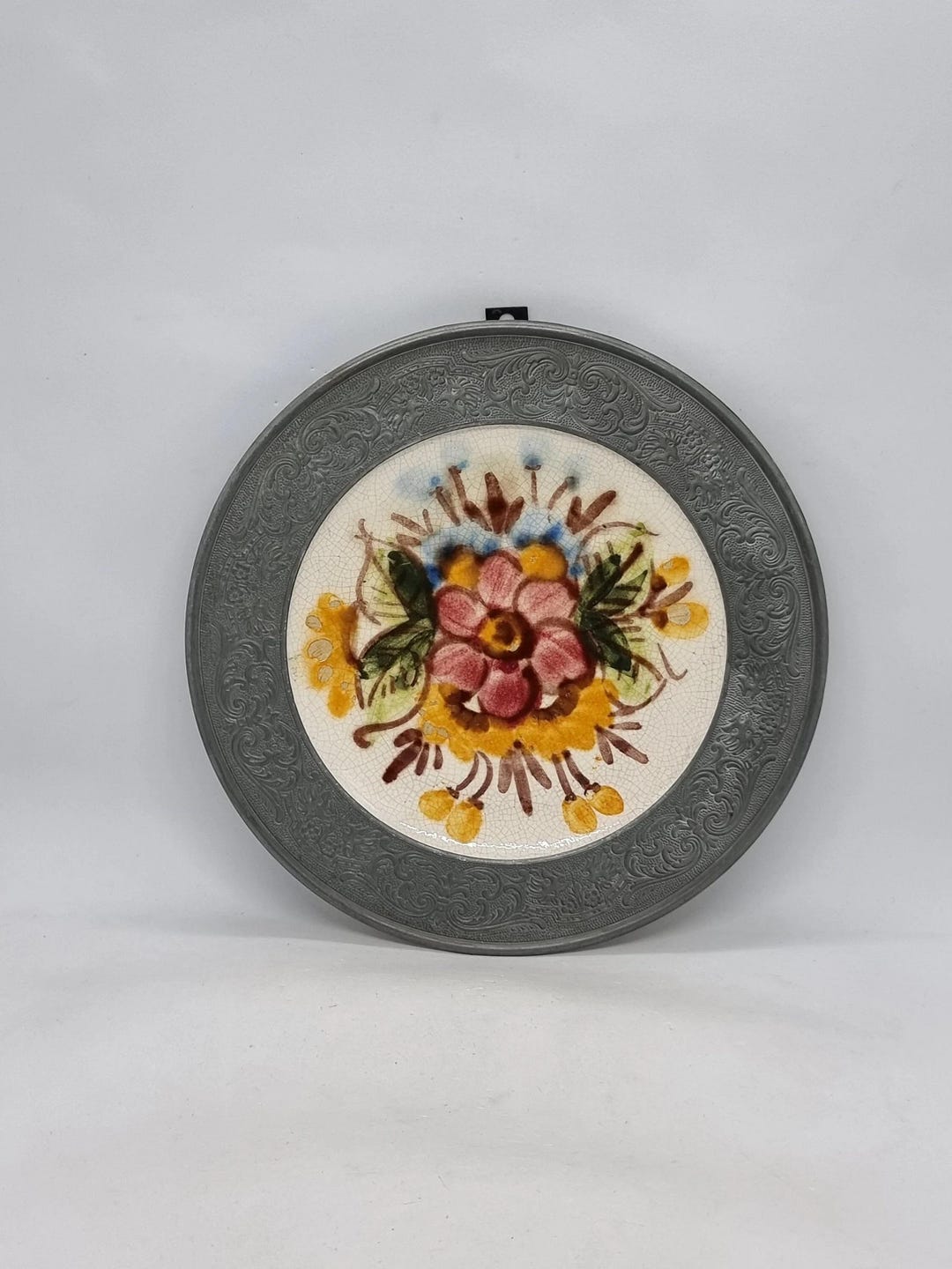 Vintage Handgemalt C.A.R. Wall Plate ,made in Germany 1950s. Rare Find ...