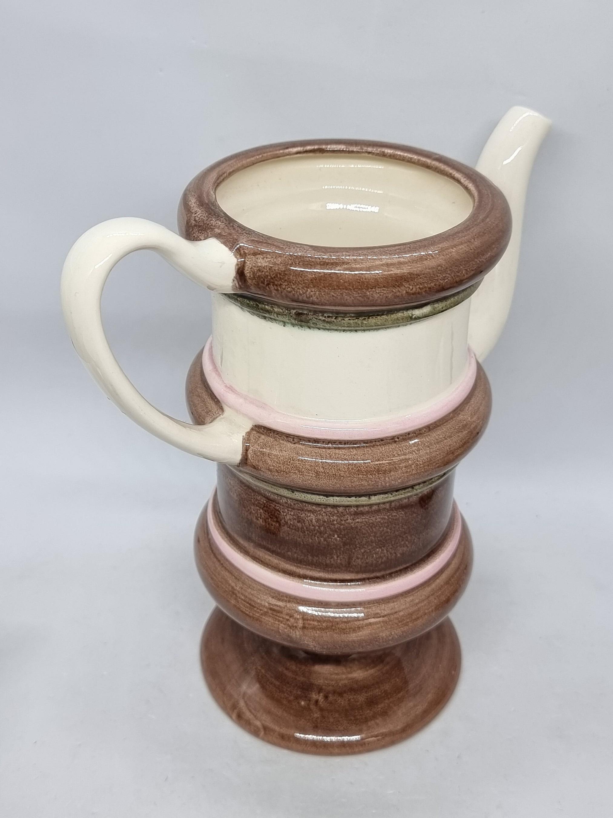 Extremely Rare Vintage "zell AM Harmersbach" Pottery Coffee Pot and 4 ...