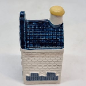 Vintage Unique Collectible House No: 18 KLM Delft Blue Miniature House ...