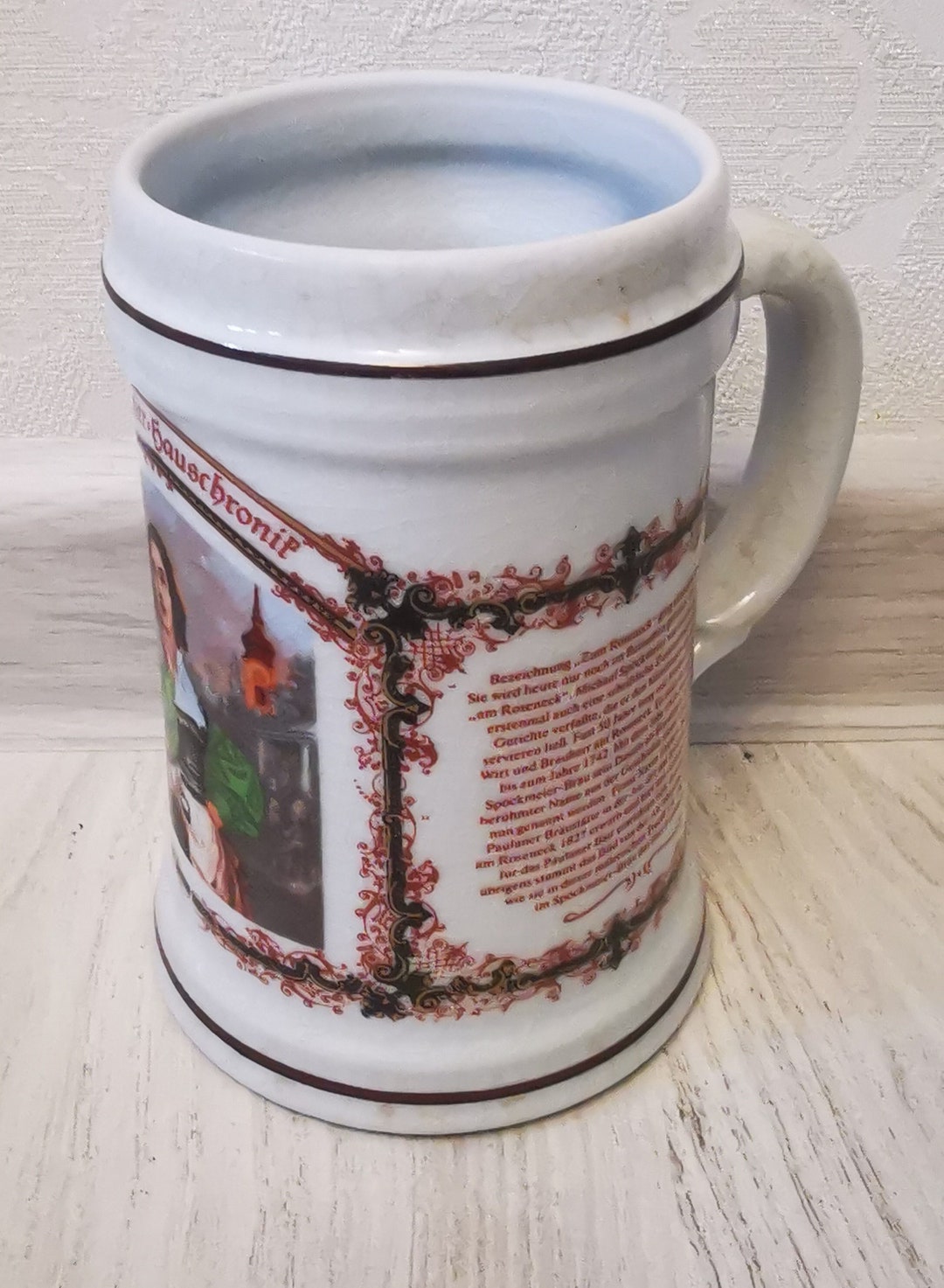 Vintage Glazed Stoneware Beer Stein/jar/mug Handmade in 1977s - Etsy