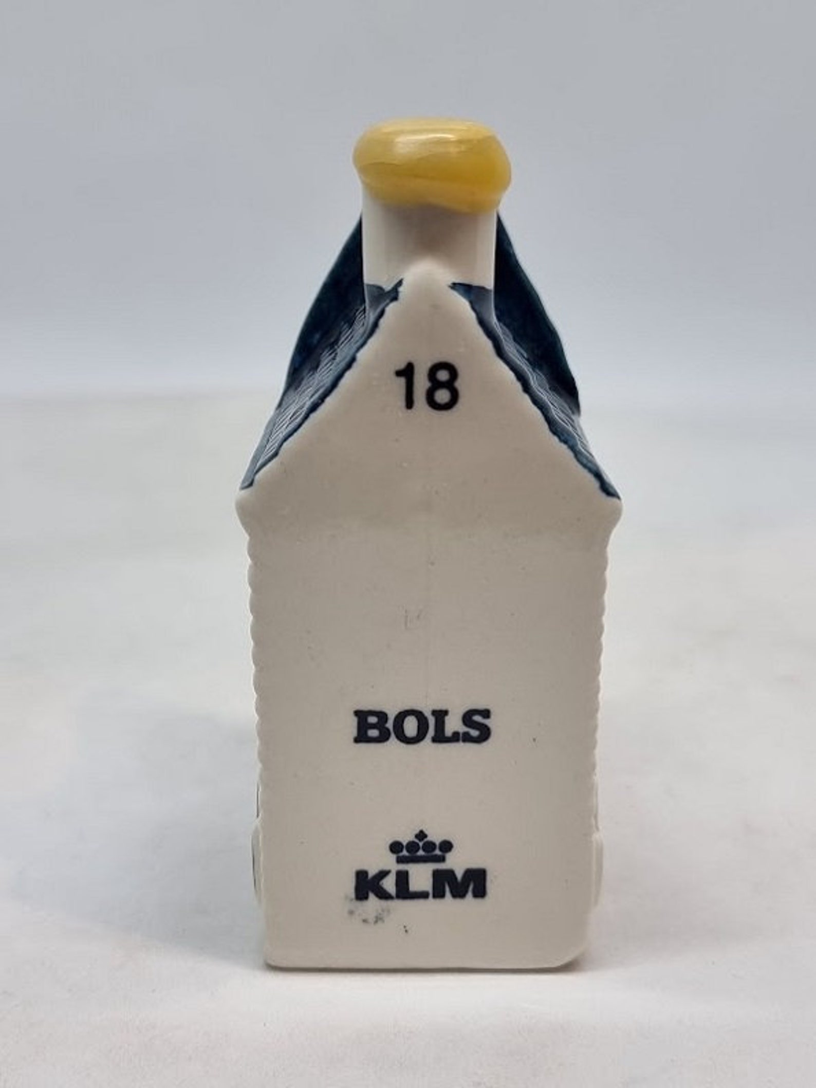 Vintage Unique Collectible House No: 18 KLM Delft Blue Miniature House ...