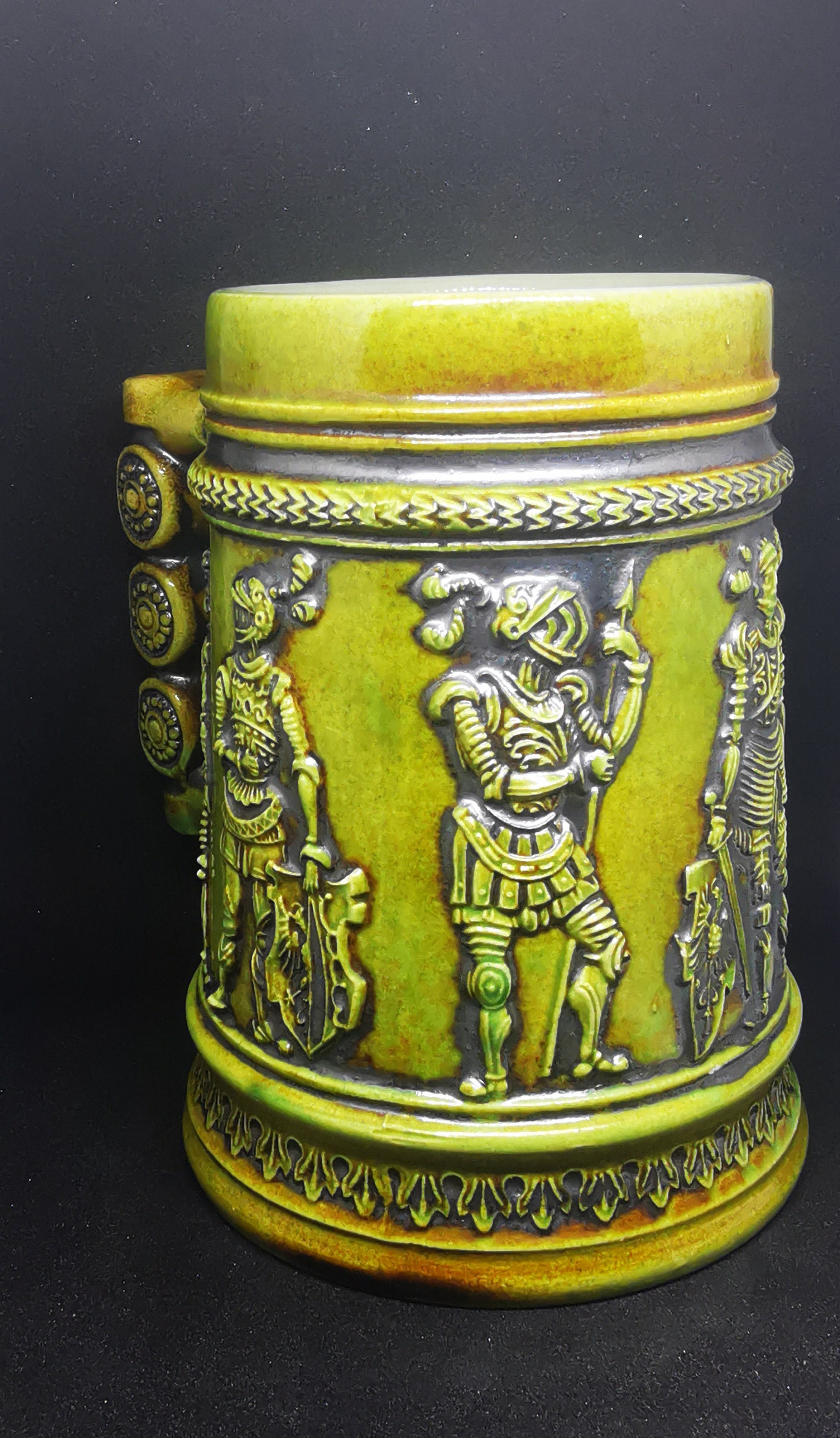 Vintage Glazed Ceramic Beer Stein/jar/mug Handmade. GERZ - Etsy