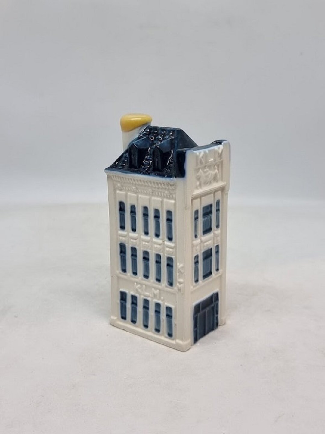 Extremely Rare Find Ceramic House No: 75 KLM Delft Blue Miniature House ...