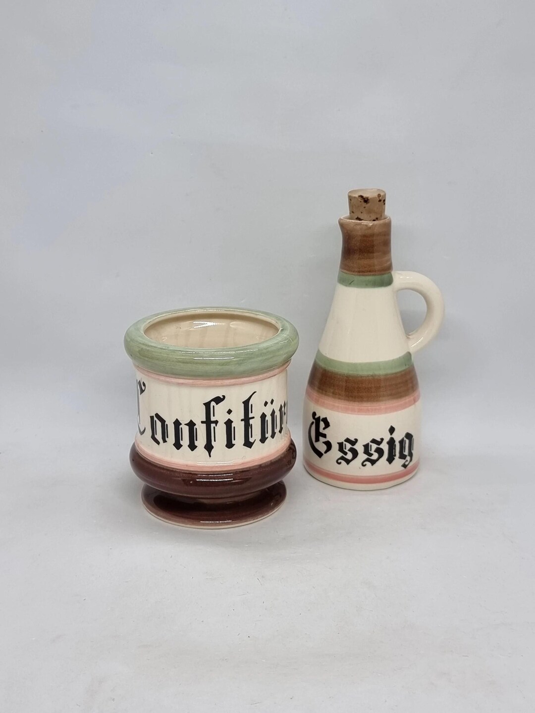 Extremely Rare Vintage "zell AM Harmersbach" Pottery Coffee Pot and 4 ...