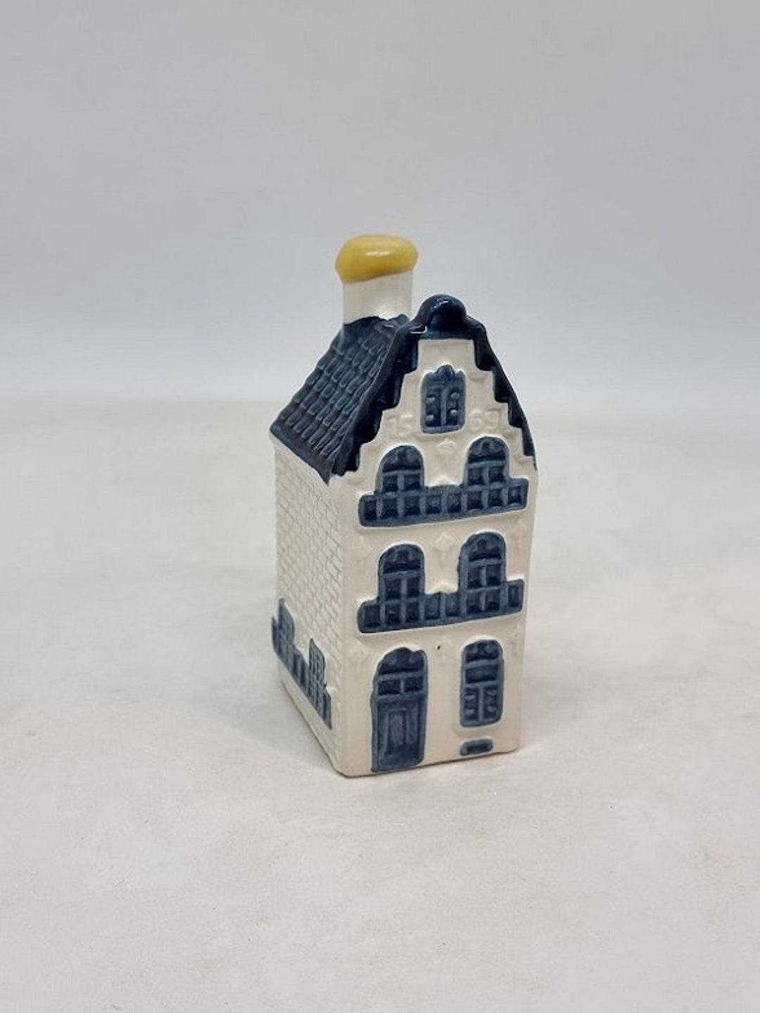 Vintage Unique Collectible House No: 18 KLM Delft Blue Miniature House ...