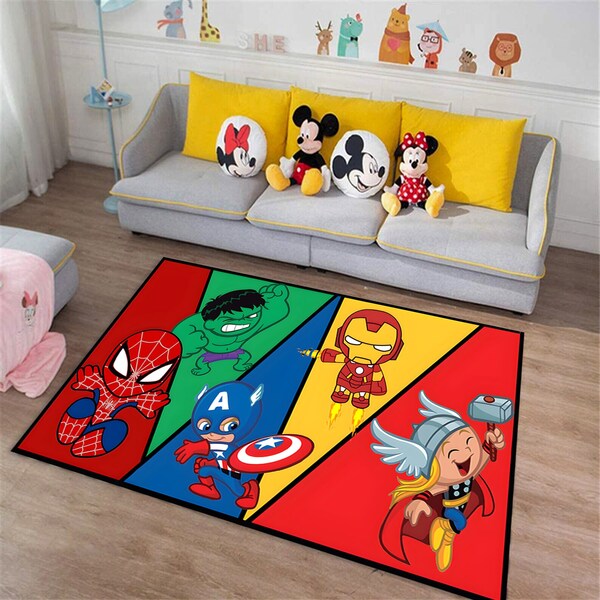 Avengers Rug - Etsy