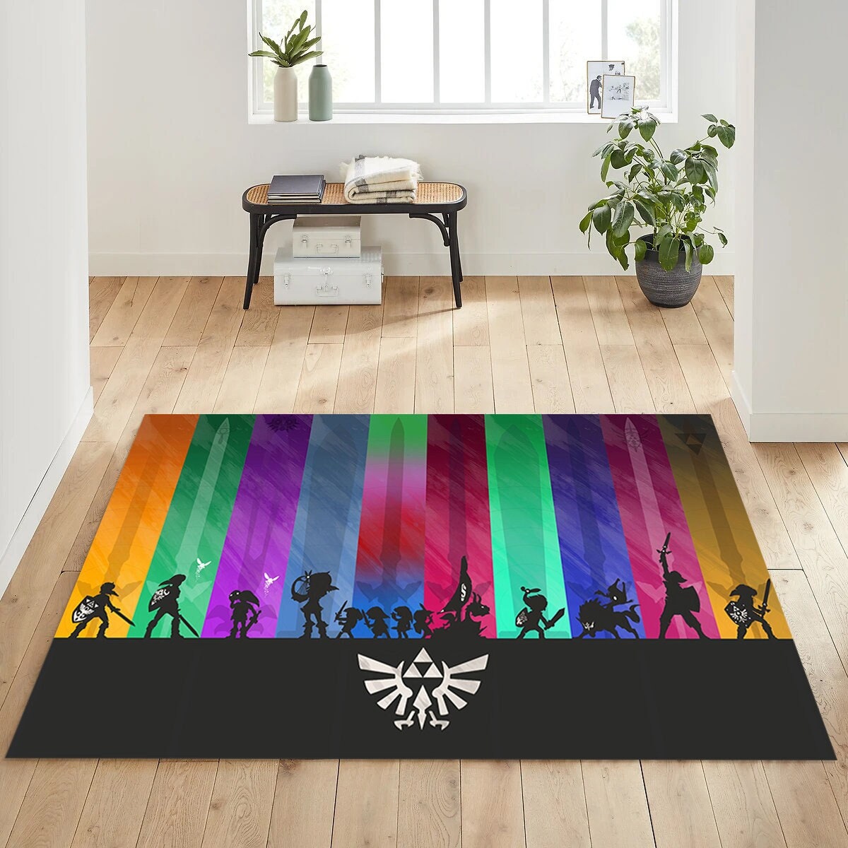 Legend of Zelda Poster, the Legend of Zelda Rug, Legend of Zelda Area ...