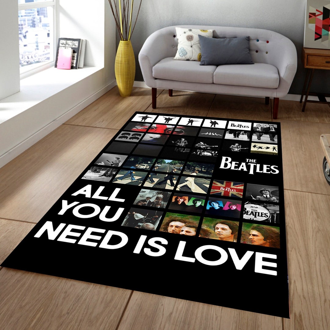 The Beatles the Beatles Rug Beatles Rug Music Band Rug - Etsy