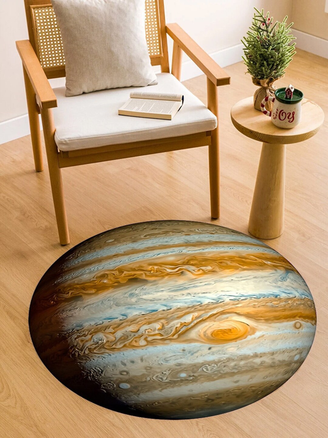 Jupiter Rug Jupiter Round Rug Planet Rug Round Rug Circle - Etsy