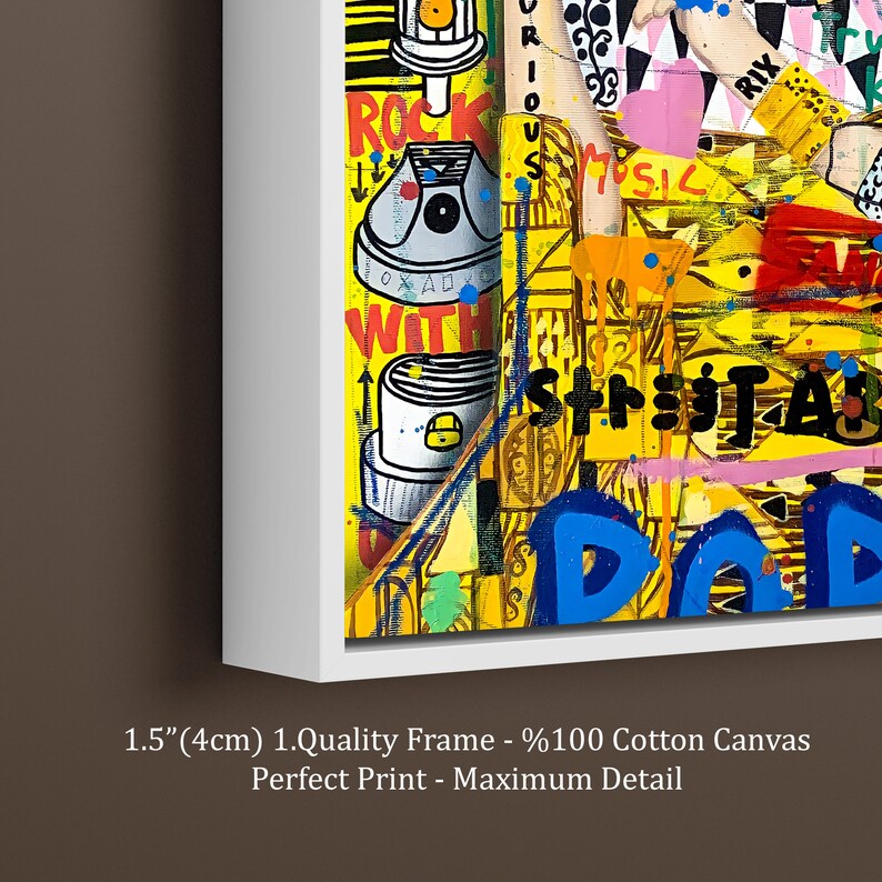 Michael Jackson Graffiti Pop Art - Graffiti Popart Canvas Wall Art ...