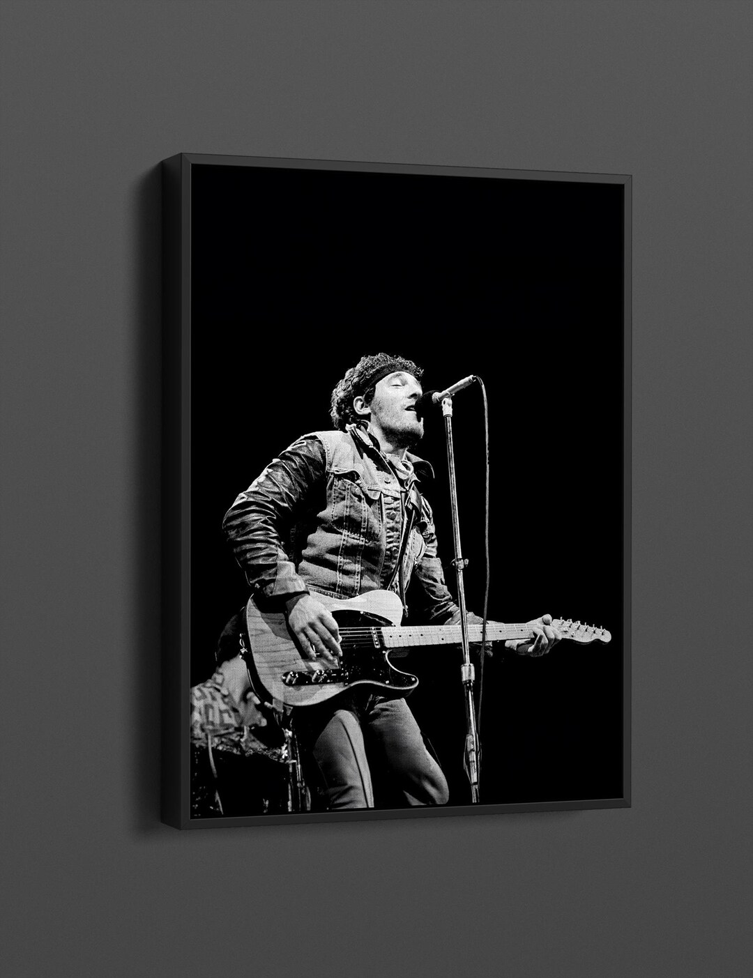 Bruce Springsteen 1985 born in the U.S.A. Tour Canvas Wall Art Music ...