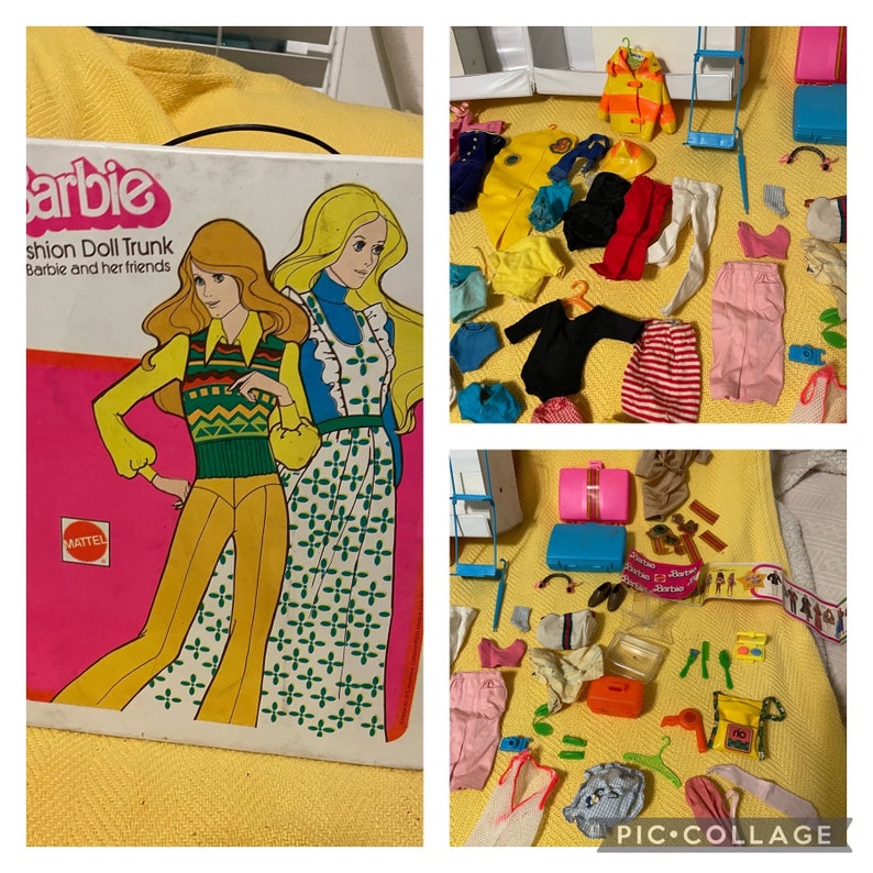 Barbie Vintage Doll With Closet - Etsy