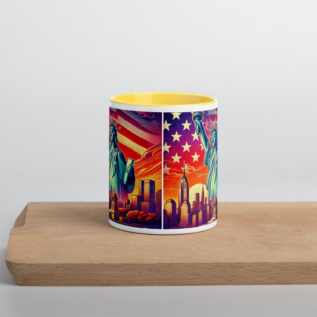 Statue of Liberty Mug | Iconic USA Souvenir - Etsy