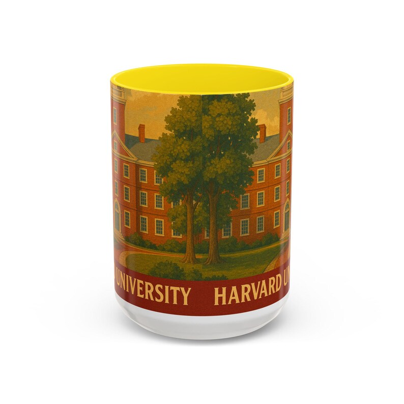 Harvard University Mug | Vintage Ivy League Campus Souvenir | Historic ...