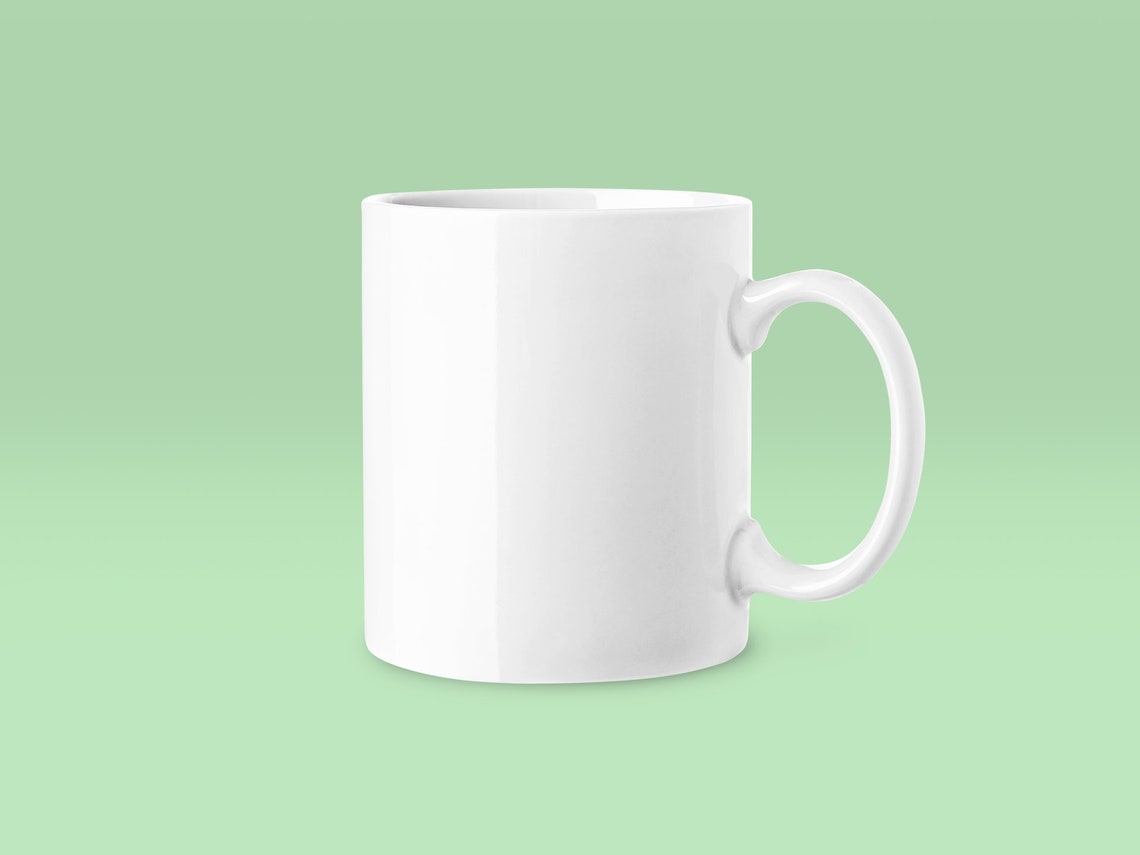 Simple & Elegant Plain White Coffee Mug - Versatile Ceramic Mug for ...