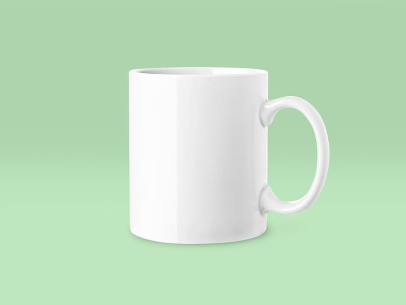 Simple & Elegant Plain White Coffee Mug - Versatile Ceramic Mug for ...