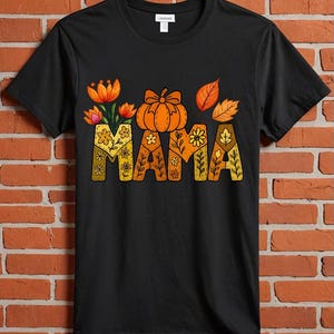 Mama Halloween PNG: Trendy Fall Sublimation Design (digital Download ...