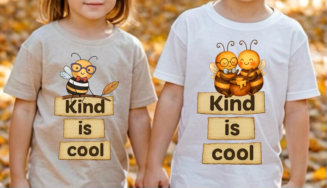Kind is Cool PNG, Digital Download for T-shirt, Kind is Cool ...