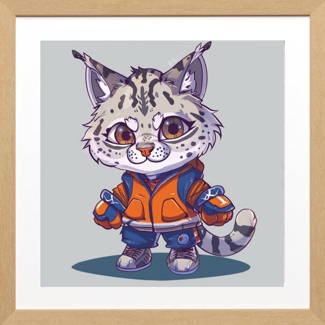 Hunter, Oilers Mascot - Etsy