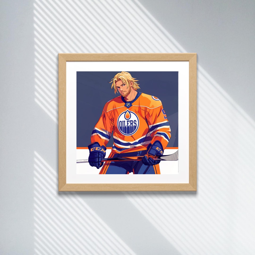 Connor Mcdavid - Anime Style - Etsy