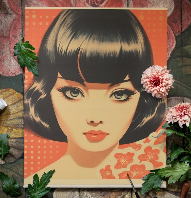 Japanese Vintage Poster - Etsy