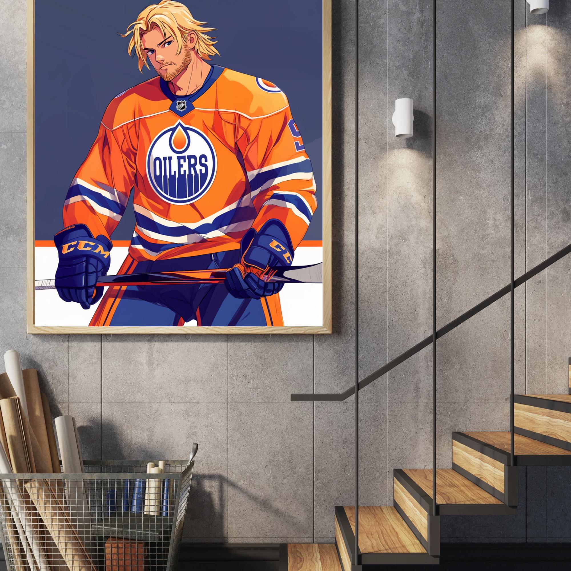 Connor Mcdavid - Anime Style - Etsy
