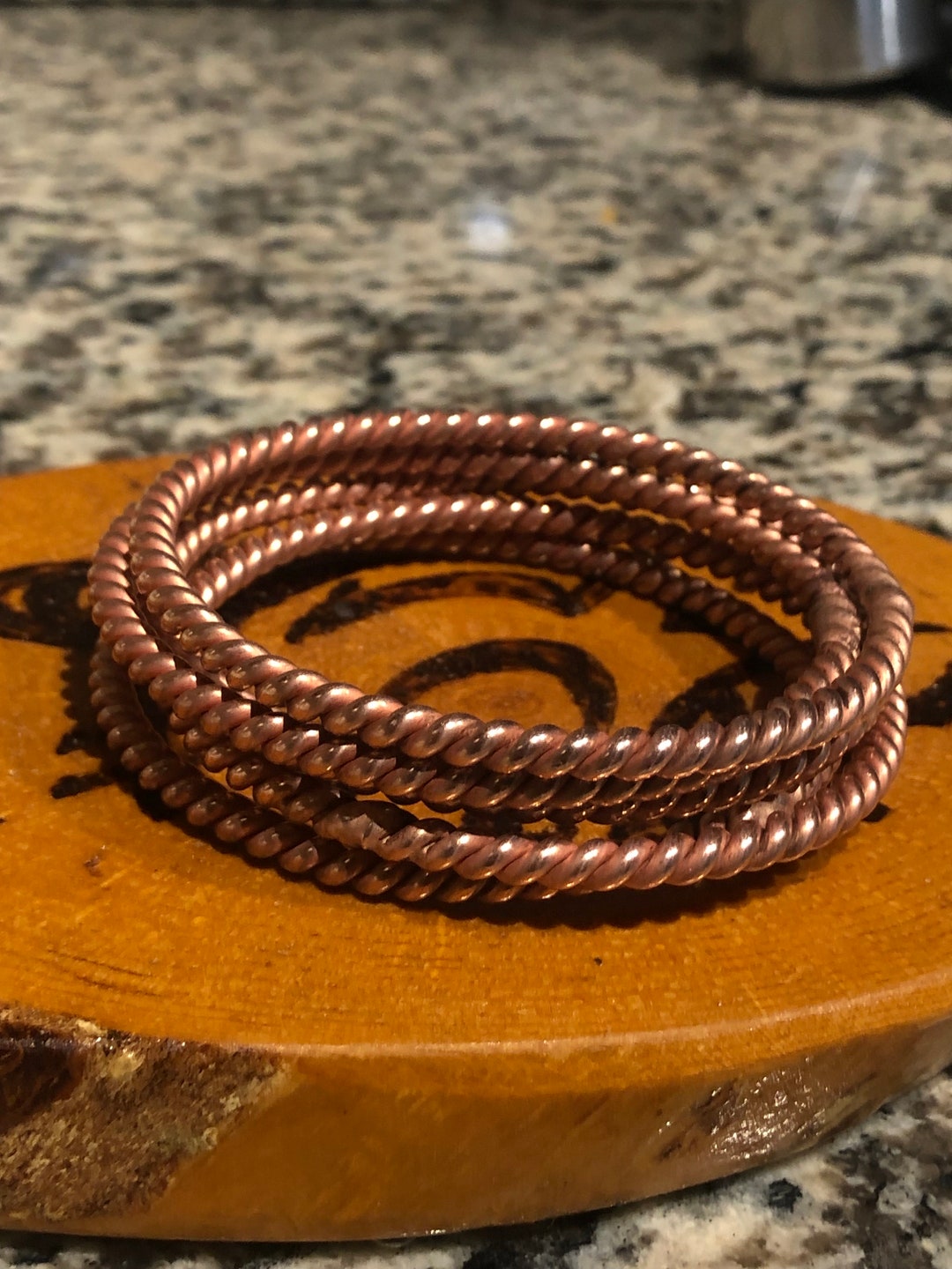 Indigo Cubit 10 Gauge Tensor Ring Bracelets - Etsy