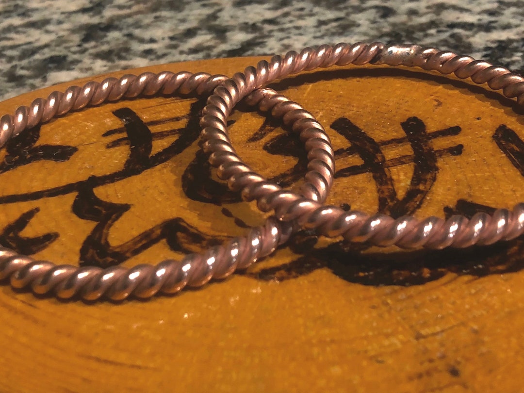 528 Hz Tensor Ring Bracelet- 8 Gauge (brazed) - Etsy