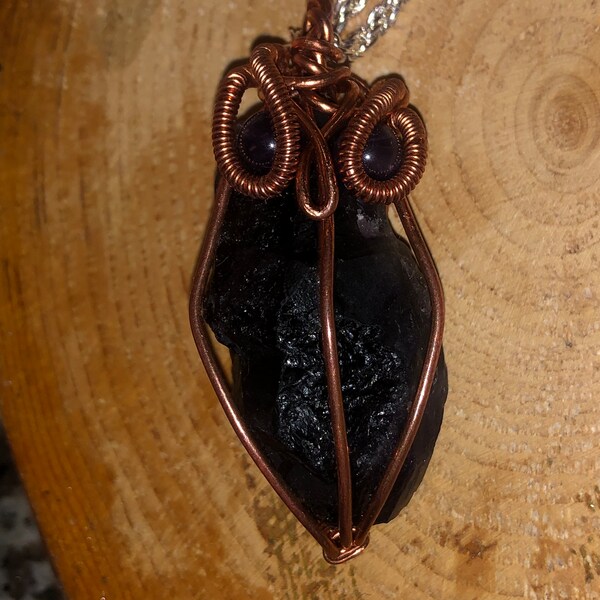 Amethyst Owl - Etsy