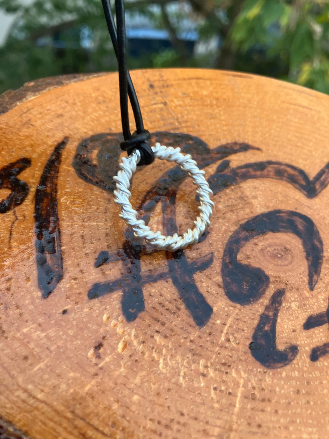 Pure Silver Tensor Ring- Double Twisted 1/8 Lost Cubit Tensor Ring ...