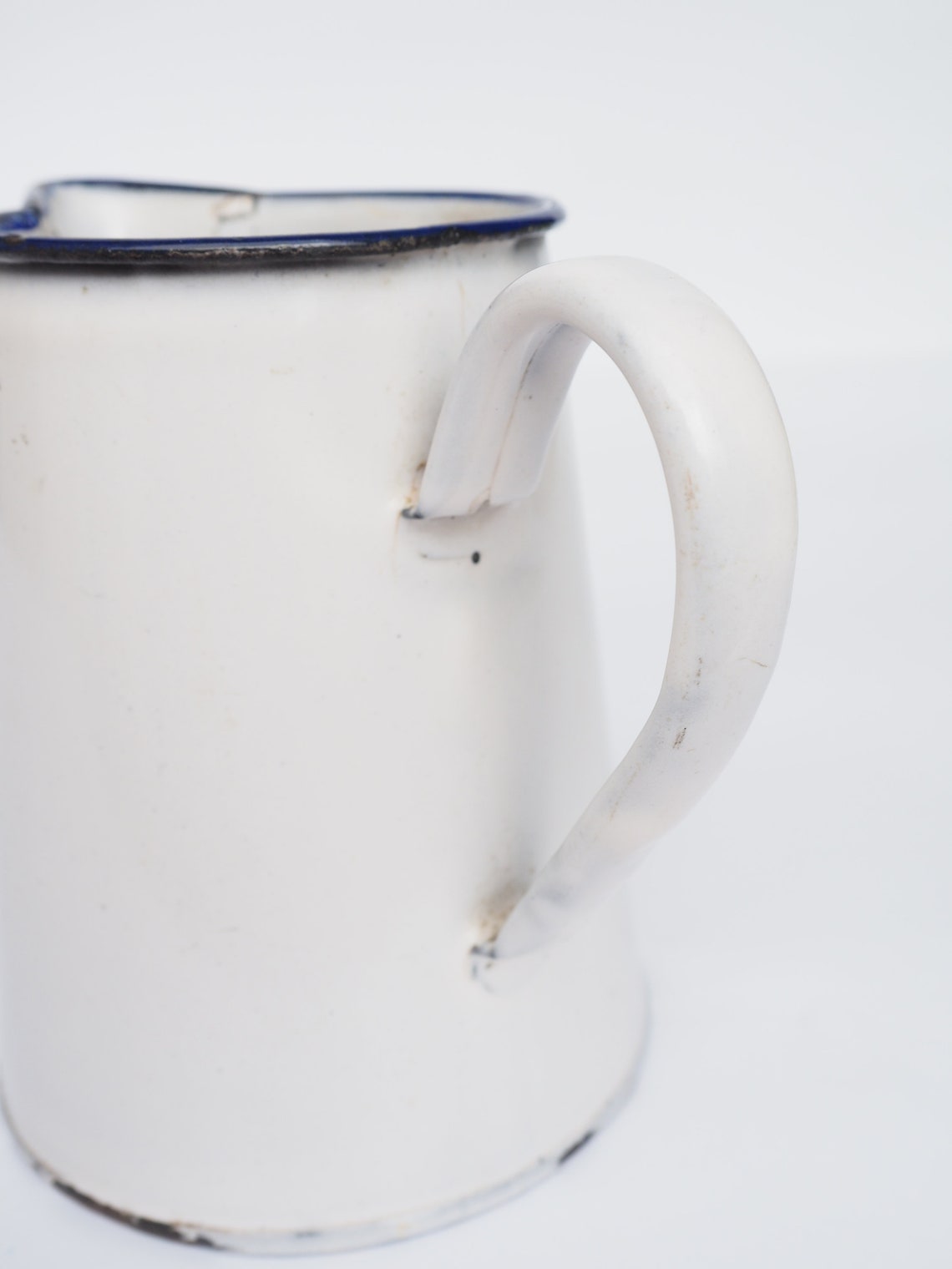 Vintage German Enamel Milk Jug Antique Enamel Pitcher foreign Marked ...
