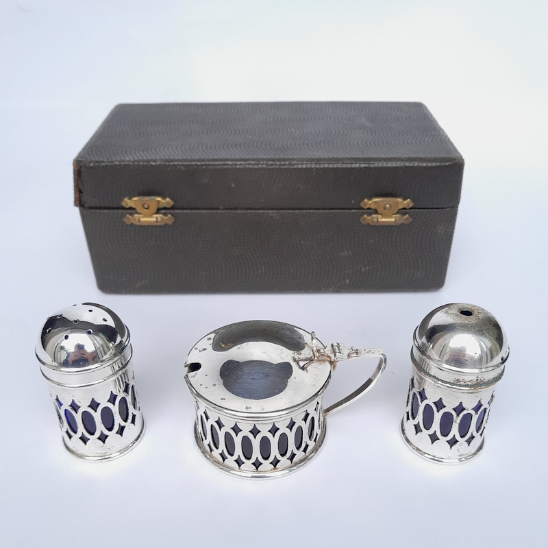 Retro Cruet Set - Etsy