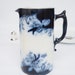 Very Rare Flanders Victorian Flow Blue Pitcher | Antique Flanders Stoke ...