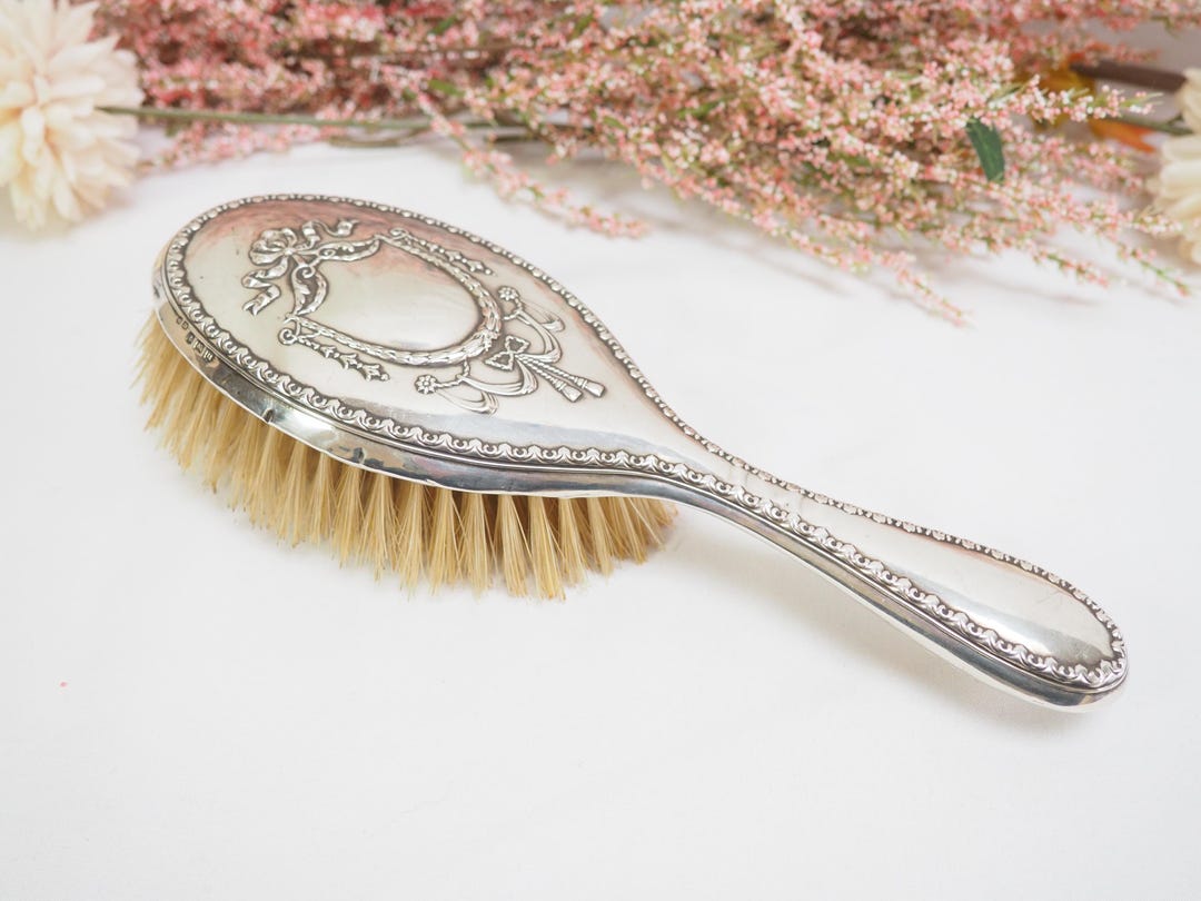 Antique Silver Hair Brush From Birmingham by Henry Matthews 1912 ...