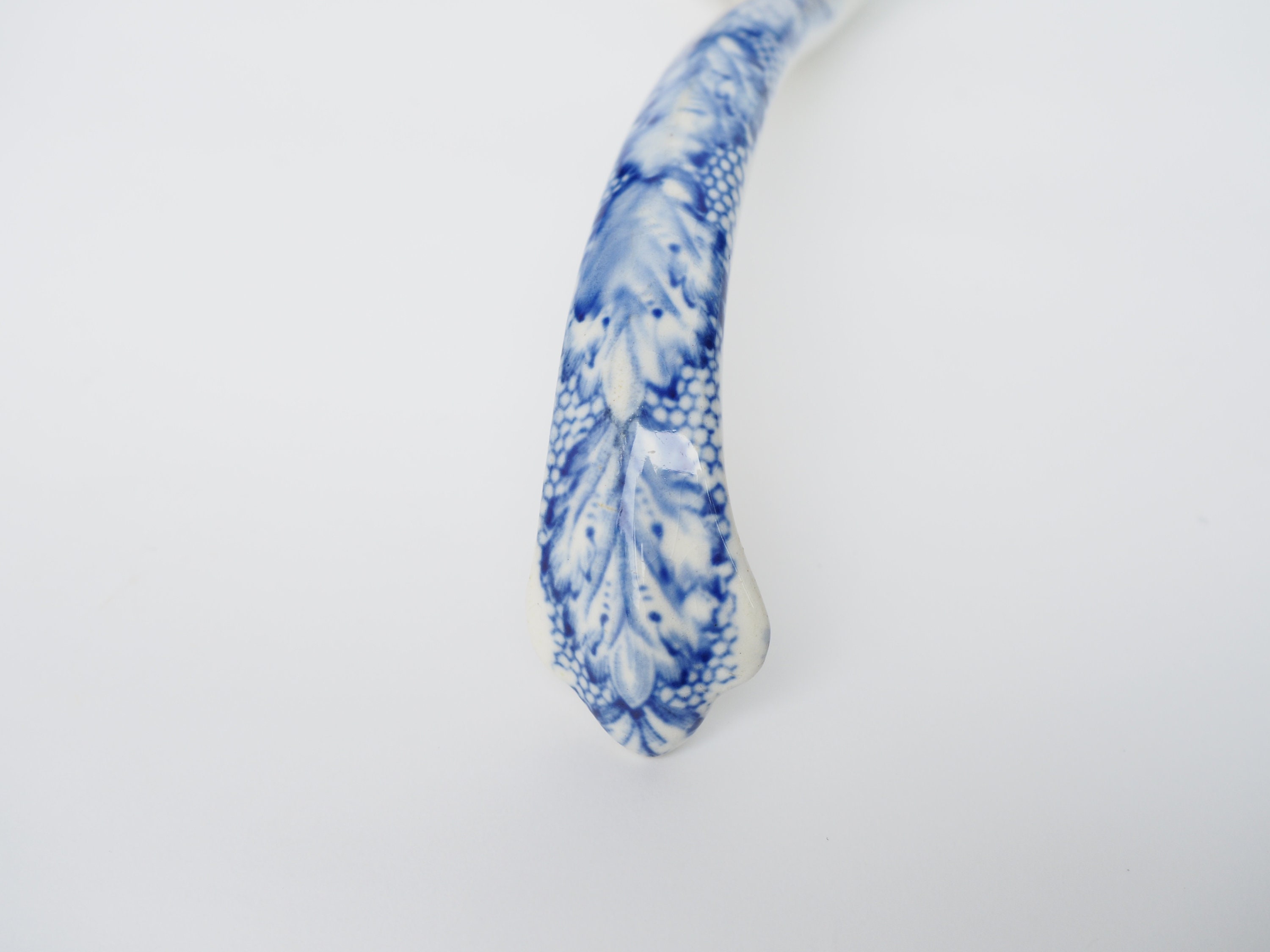 Victorian Serving Ladle | Mid 19th Century Ceramic Soup Ladle | Vintage ...