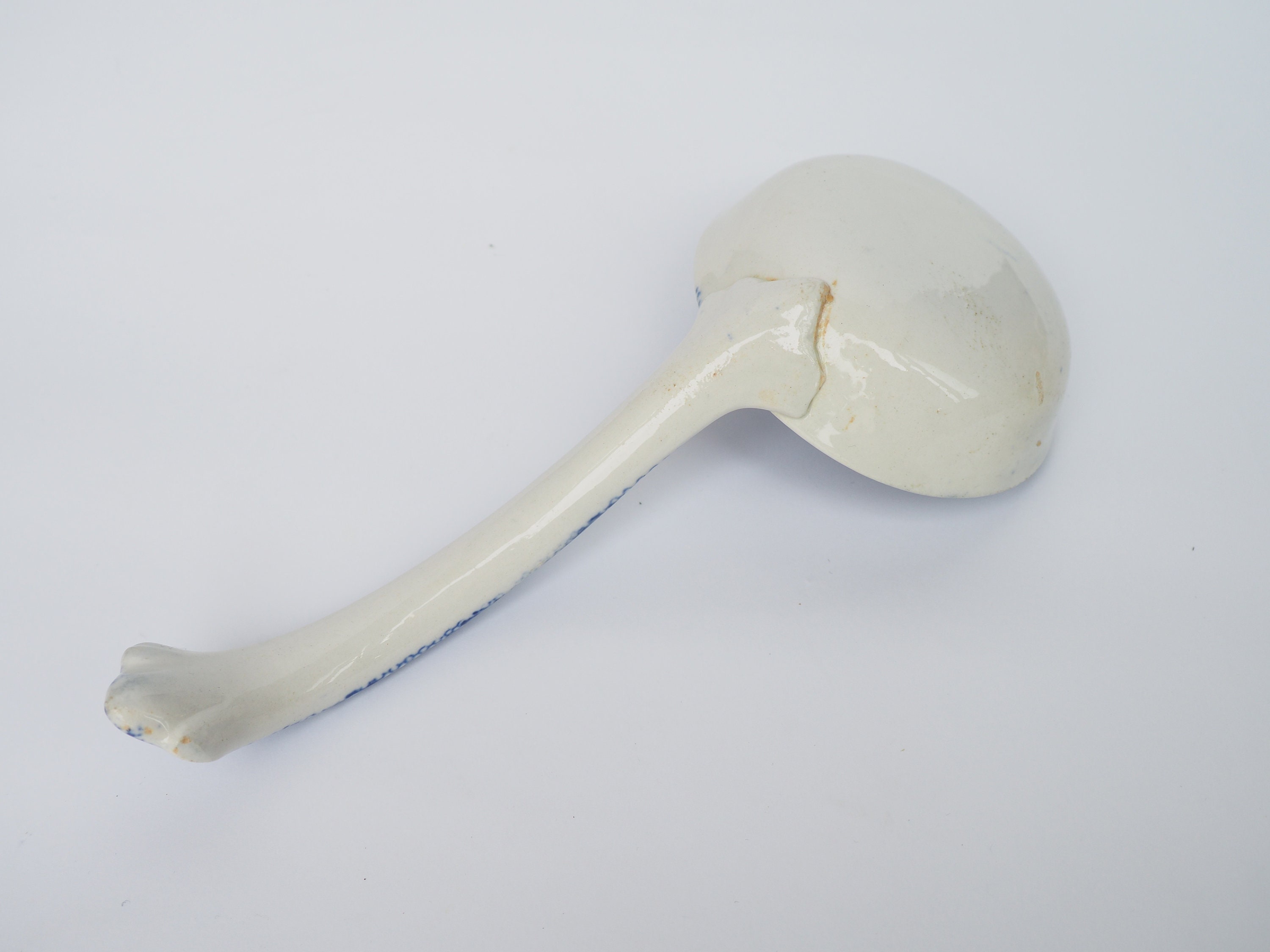 Victorian Serving Ladle | Mid 19th Century Ceramic Soup Ladle | Vintage ...