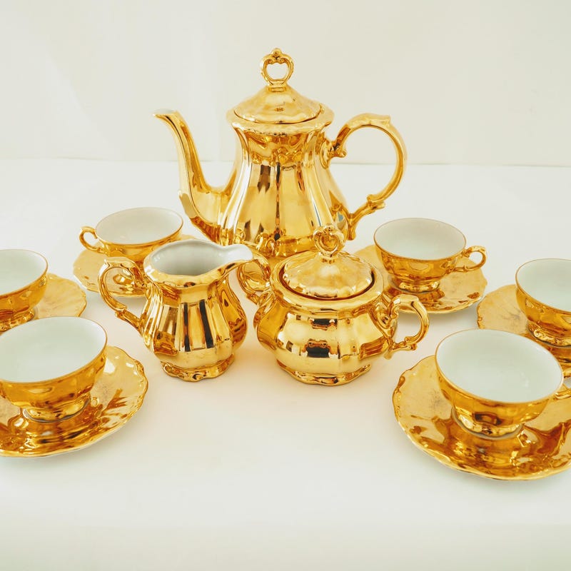 German Tea Set - Etsy