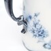 Very Rare Flanders Victorian Flow Blue Pitcher | Antique Flanders Stoke ...