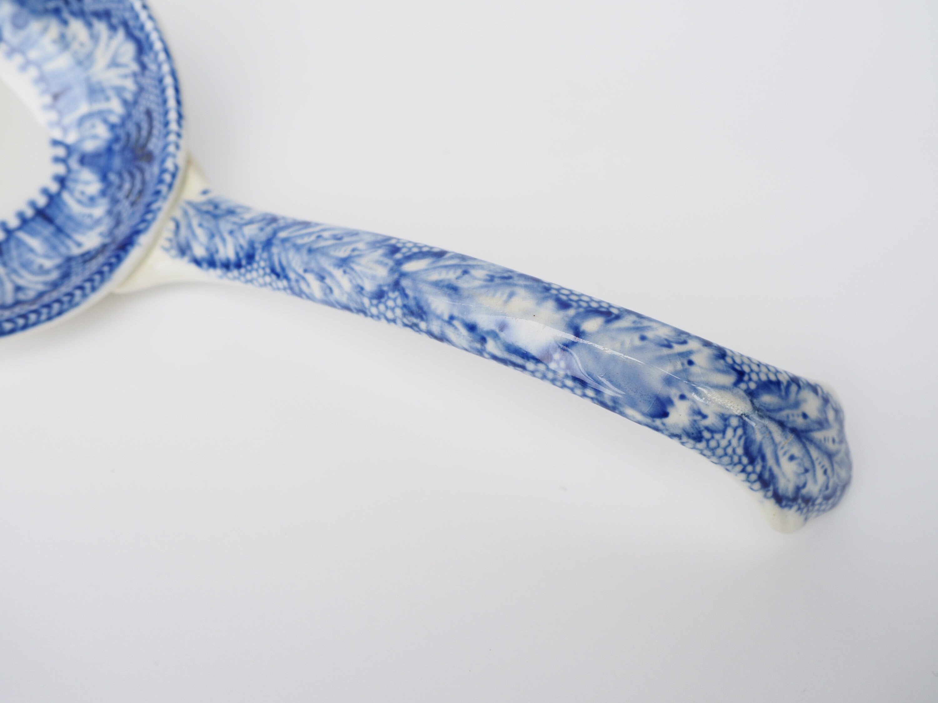 Victorian Serving Ladle | Mid 19th Century Ceramic Soup Ladle | Vintage ...