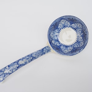 Victorian Serving Ladle | Mid 19th Century Ceramic Soup Ladle | Vintage ...