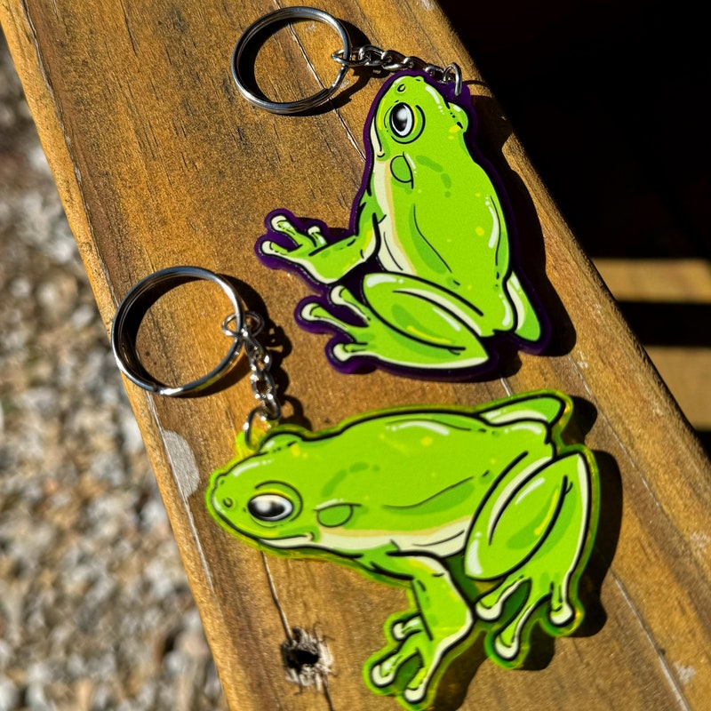 Green Tree Frog - Etsy